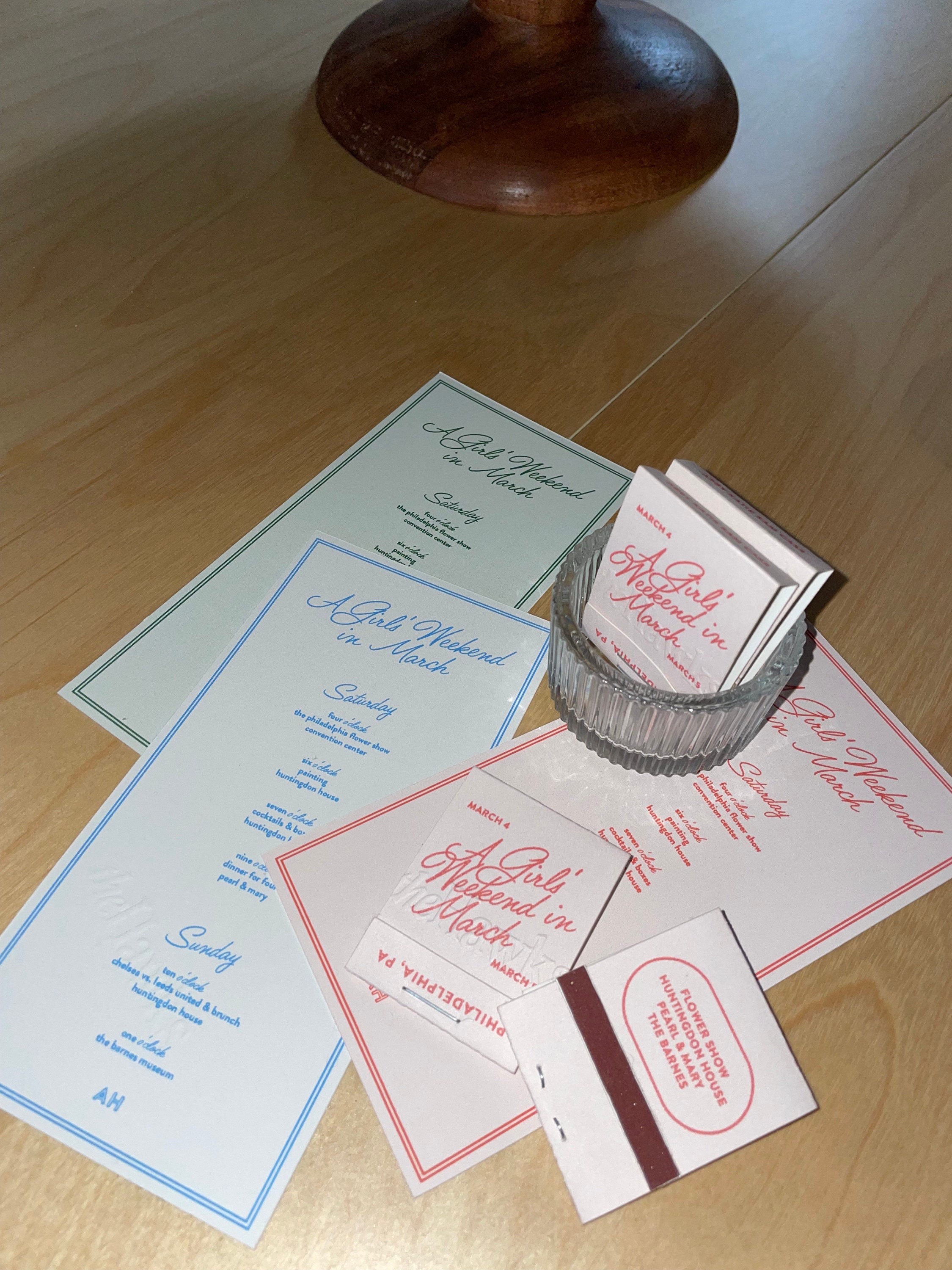 Matchbook Illustrator Template - Etsy