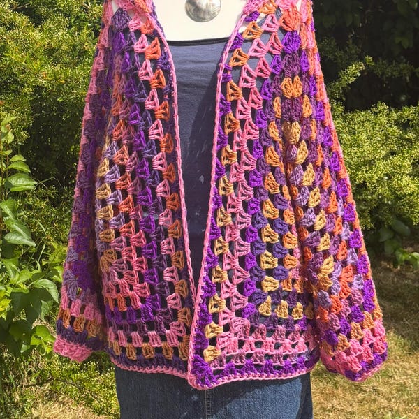 Distressed Shrug Sweater - Etsy