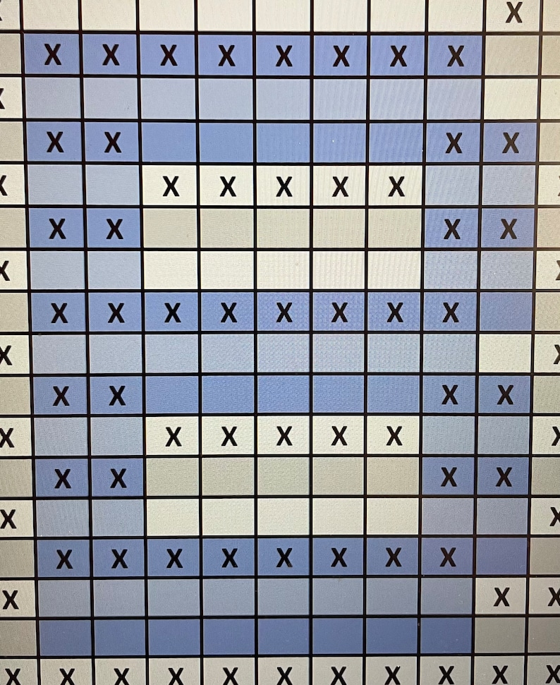 Pattern Alphabet Mosaic Charts for Personalised Crochet Projects - Etsy