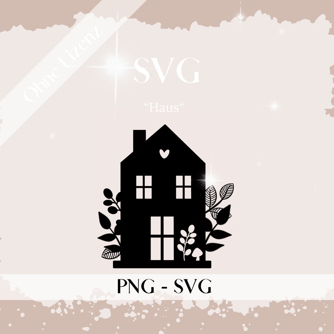 Plotterdatei Haus - Etsy.de