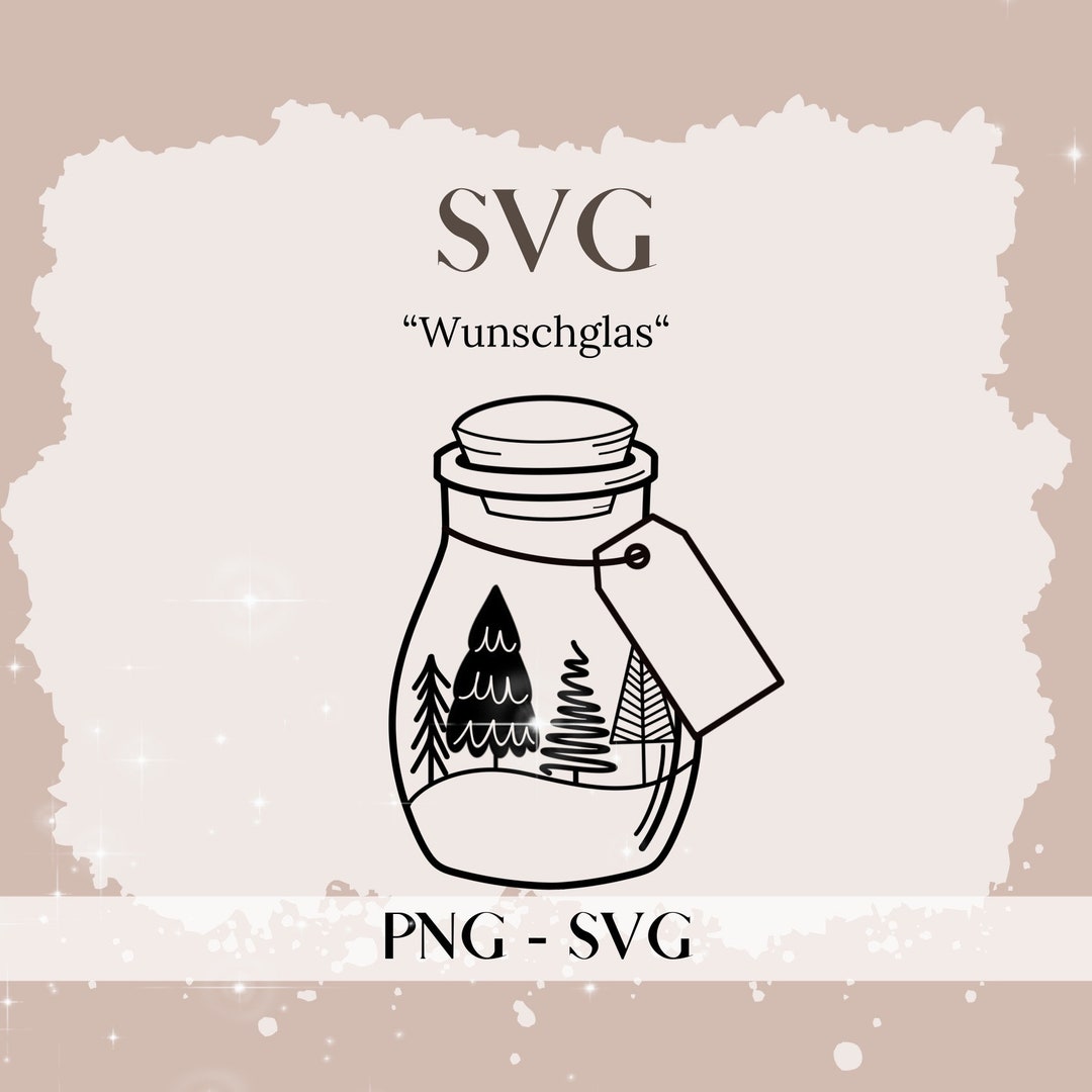 Wish Glass Plotter File - Etsy