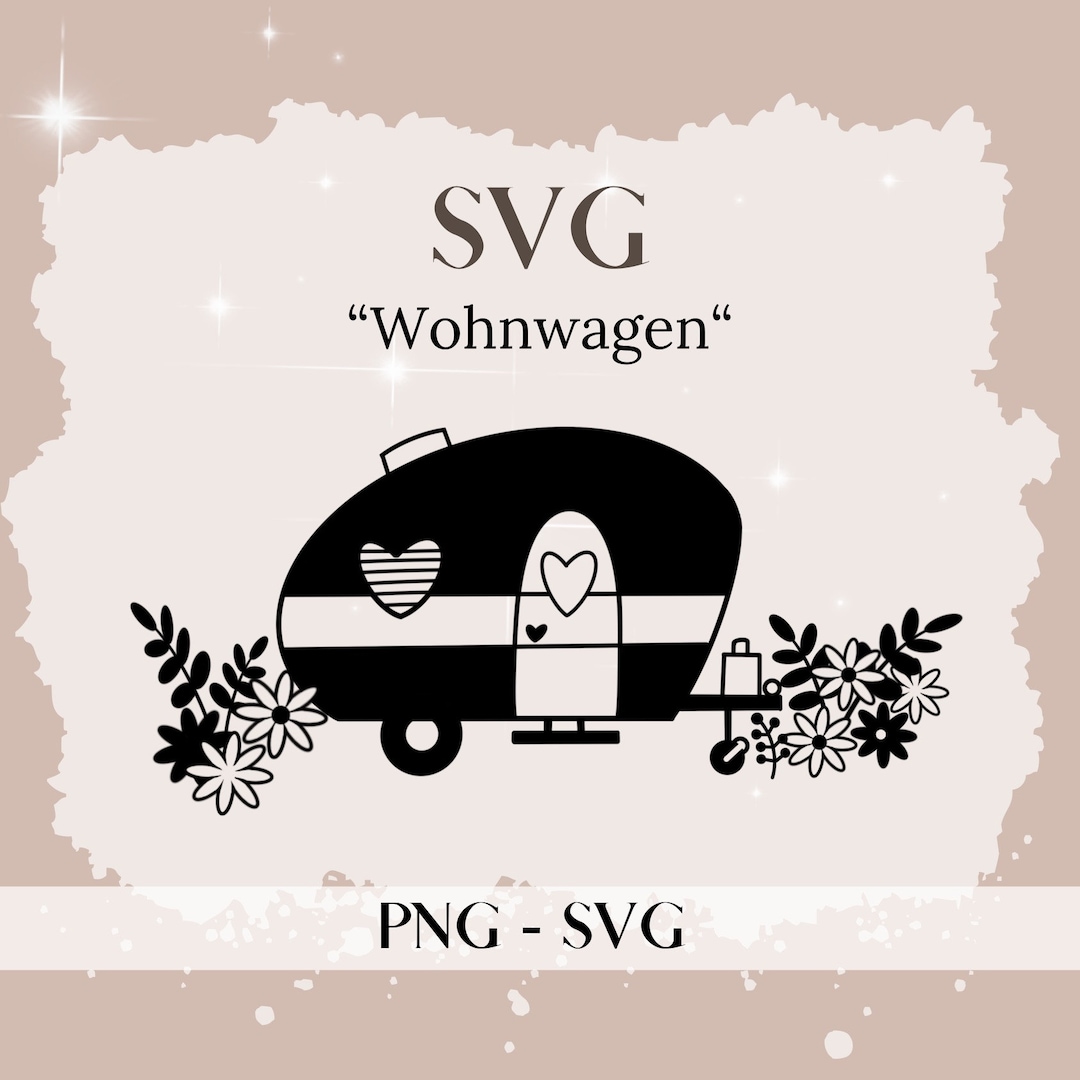 Plotterdatei Wohnwagen - Etsy.de