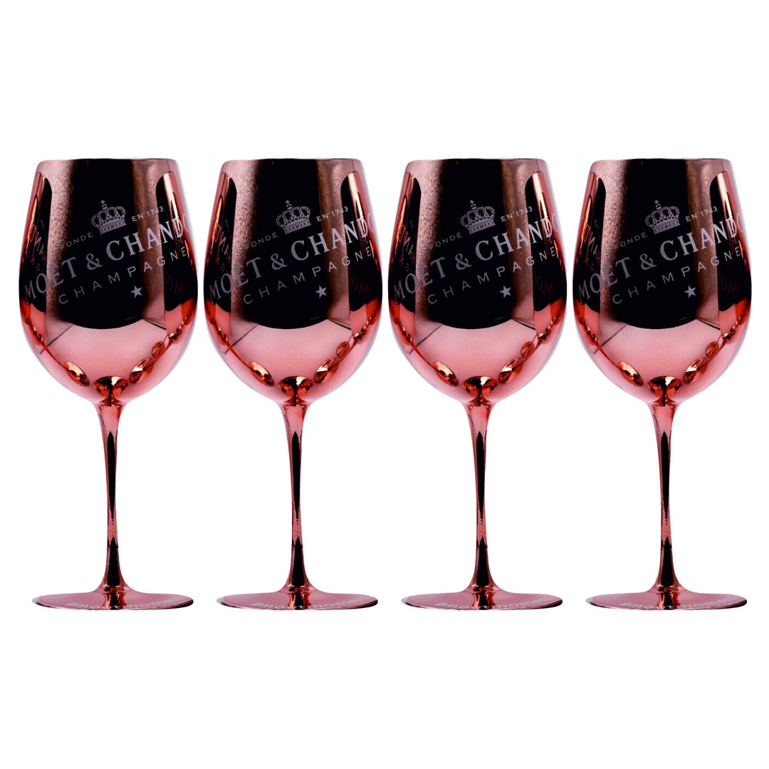 Moet Chandon Glass Bronze Imperial Champagne Limited Ibiza Edition NEW ...