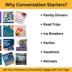 100 Conversation Starters for Social Media Posts Icebreaker Games ...