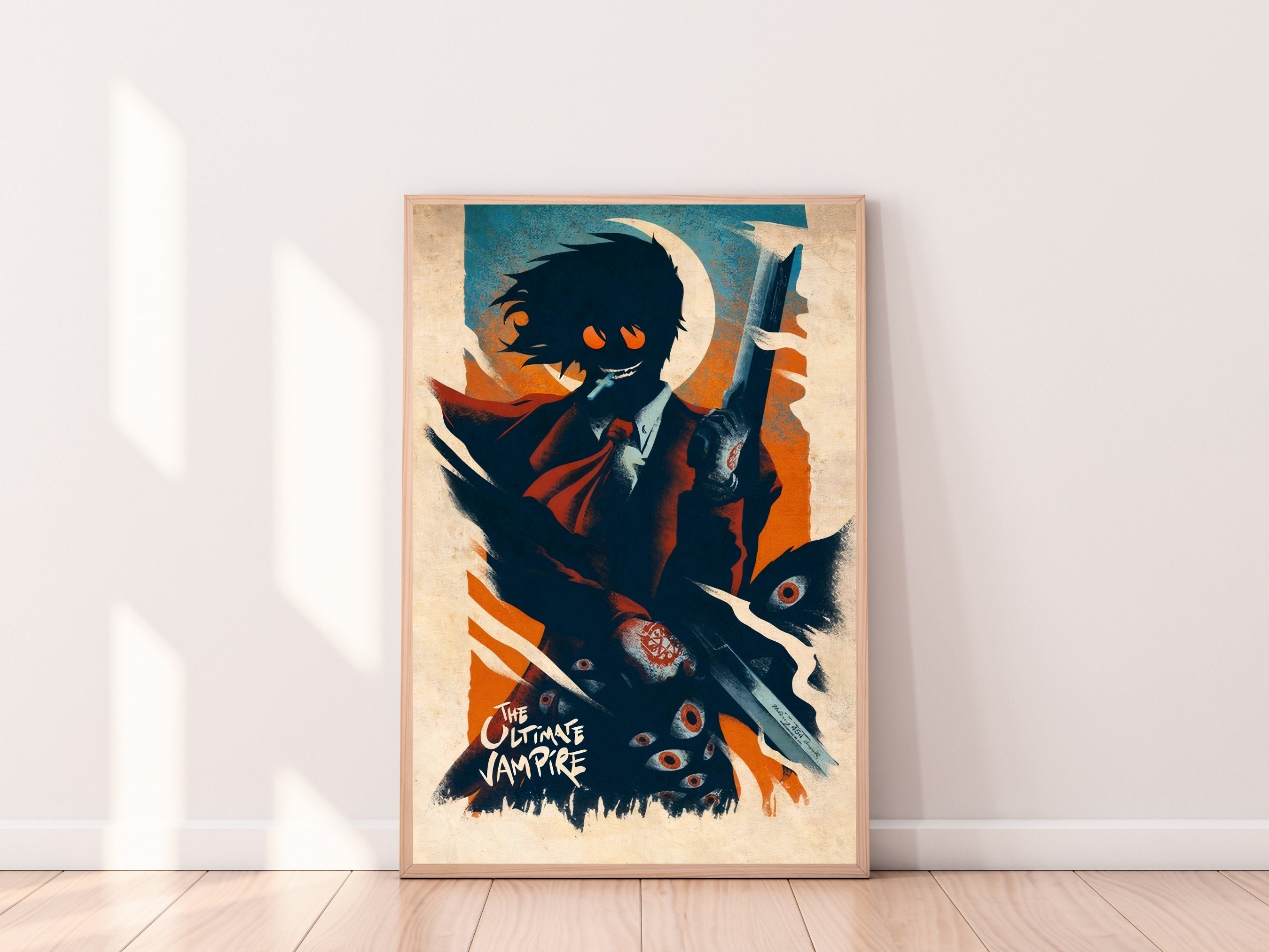 Hellsing Poster Hellsing Anime Poster Alucard Poster - Etsy