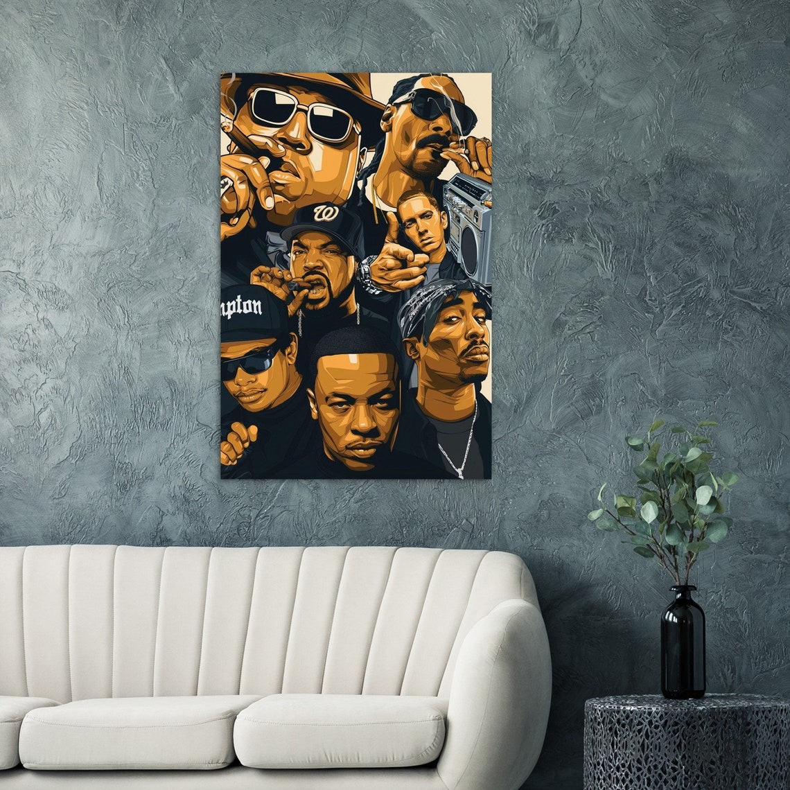 Rap Legends Poster Rapers Print Art Poster Dr. Dre Big - Etsy
