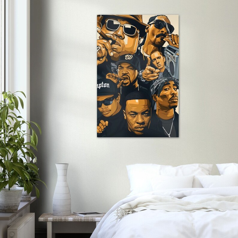 Rap Legends Poster Rapers Print Art Poster Dr. Dre Big - Etsy