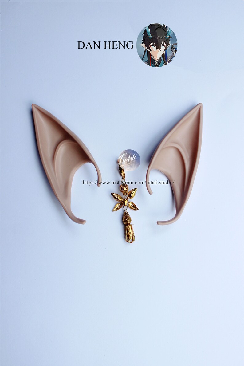 Honkai Star Rail - Dan Heng Silicon Ears & Cosplay Earring - Etsy