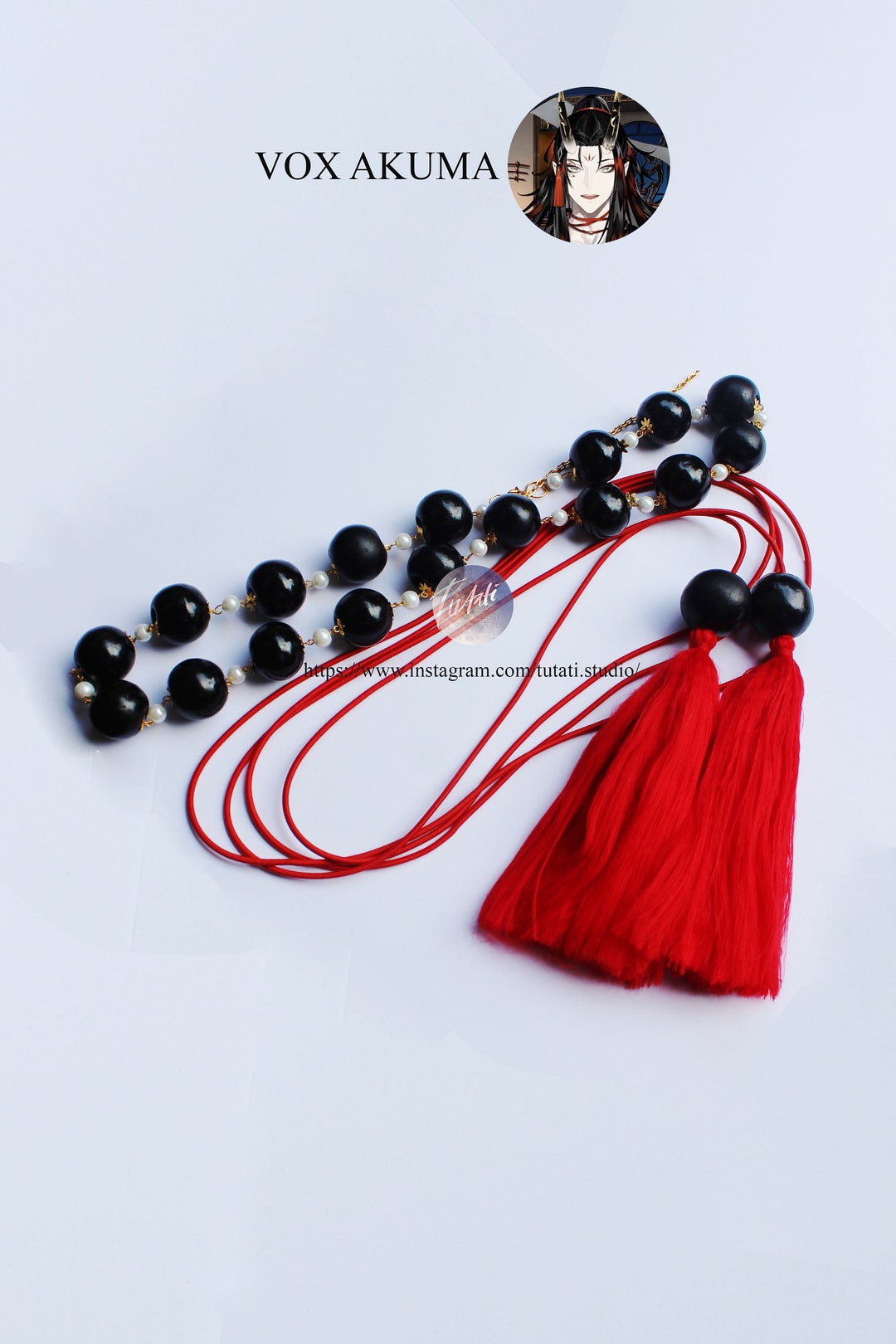 Nijisanji EN Vox Akuma Belts Accessories - Etsy