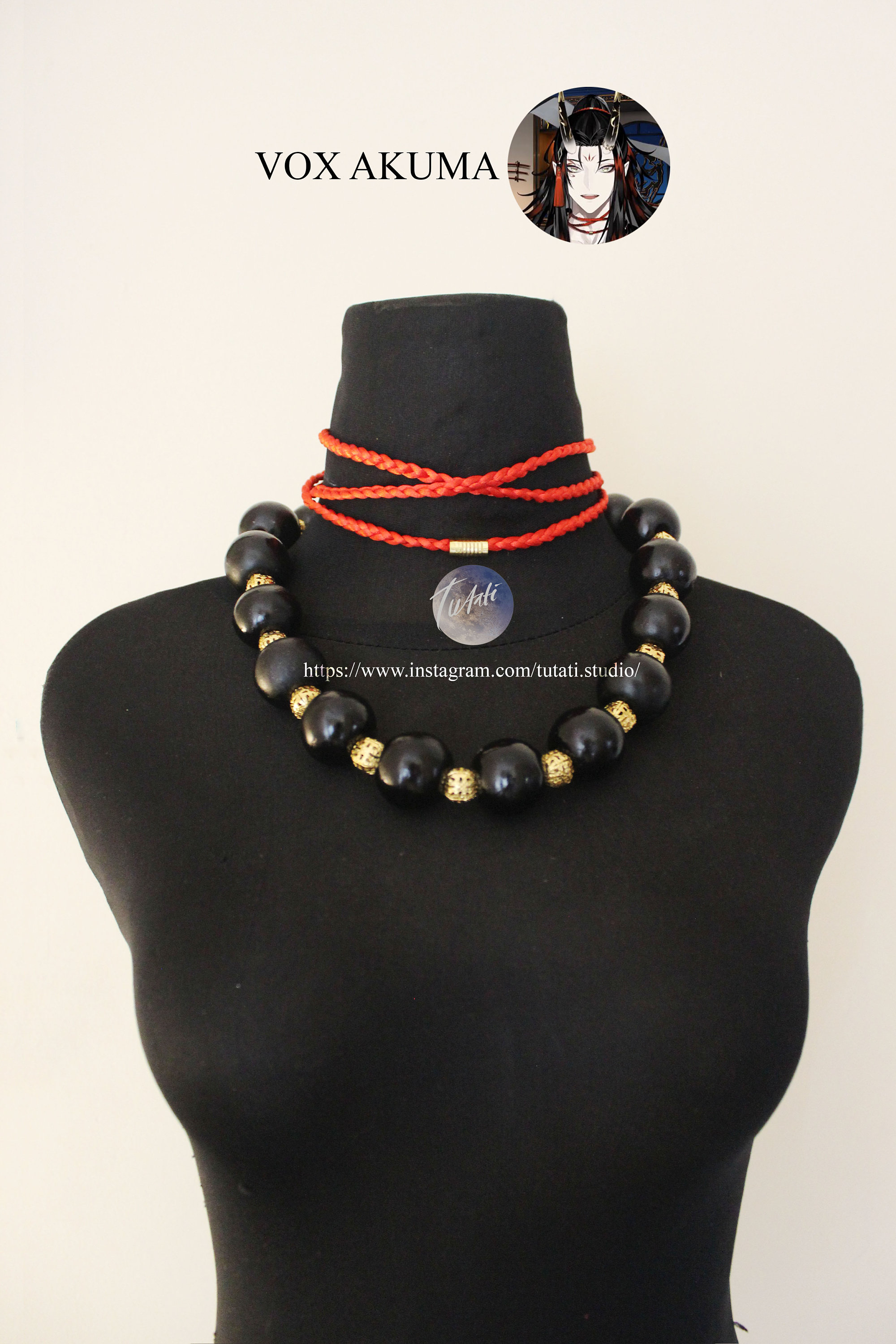 Nijisanji EN Vox Akuma Necklaces - Etsy