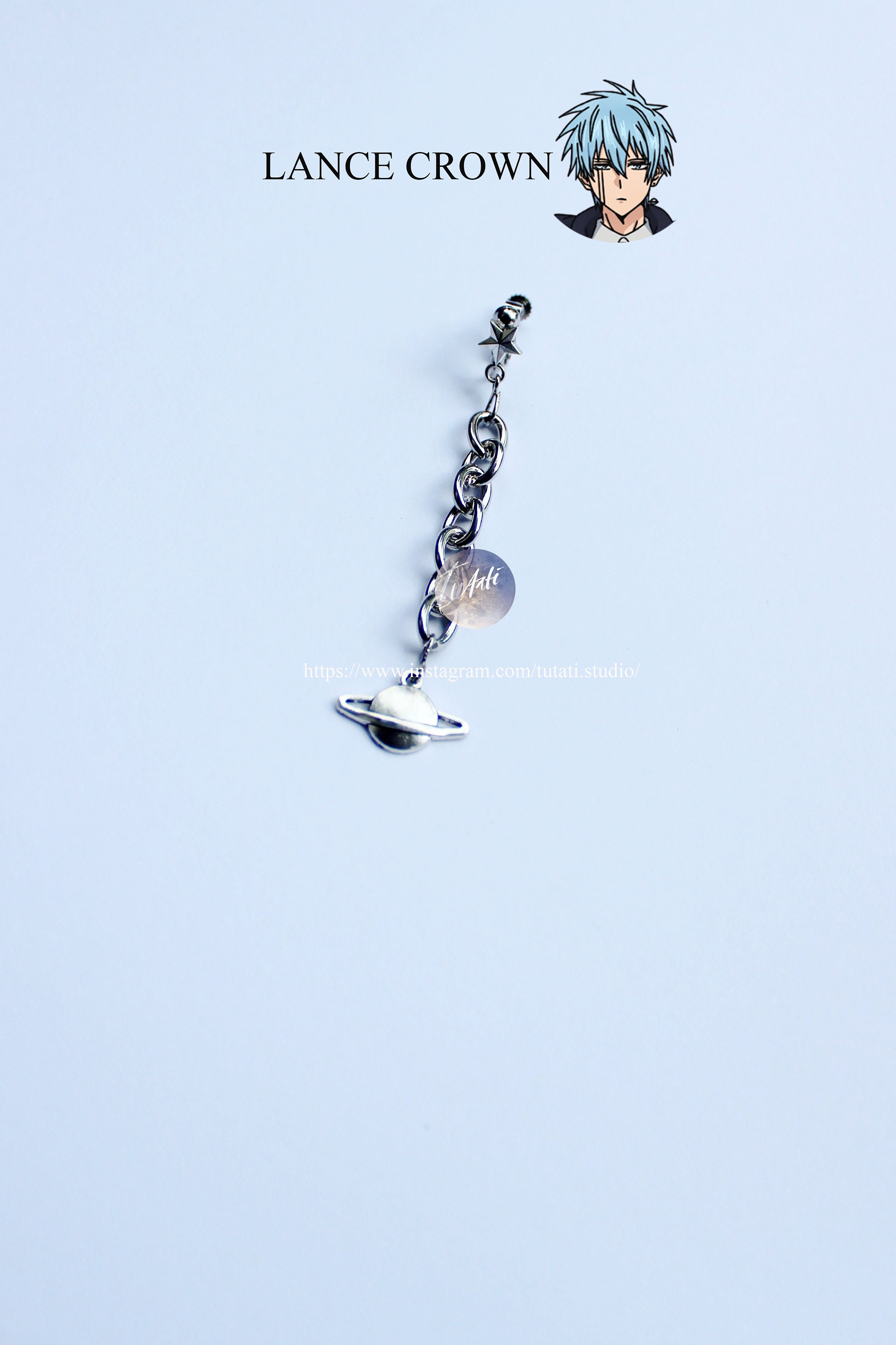 Mashle - Lance Crown Cosplay Earring - Etsy