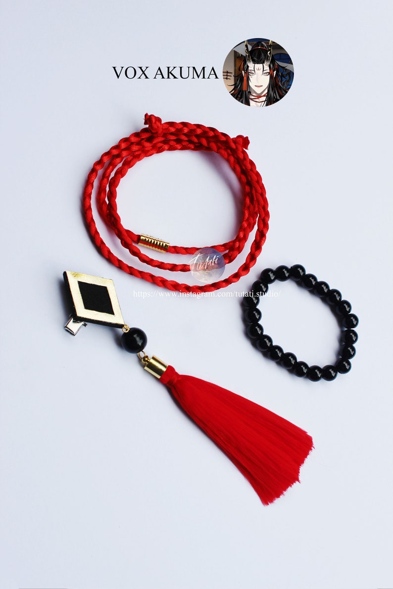 Nijisanji EN Vox Akuma 0.2 Cosplay Accessories - Etsy