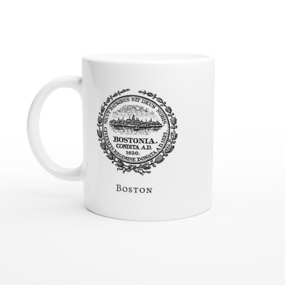 Seal of Boston, Massachusetts, United States of America USA - Coat of ...