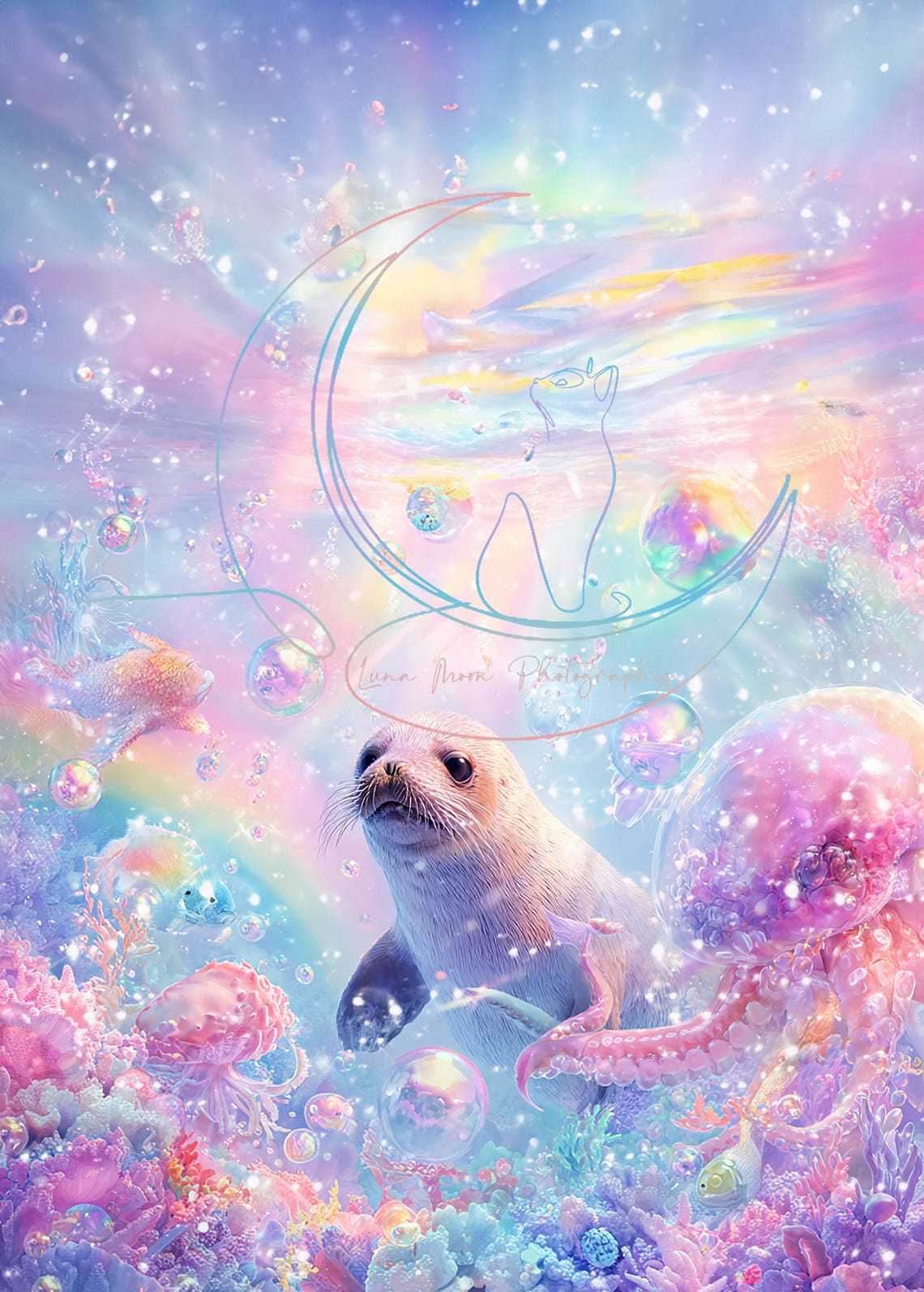 Mermaid Rainbow Backgrounds - Etsy Canada