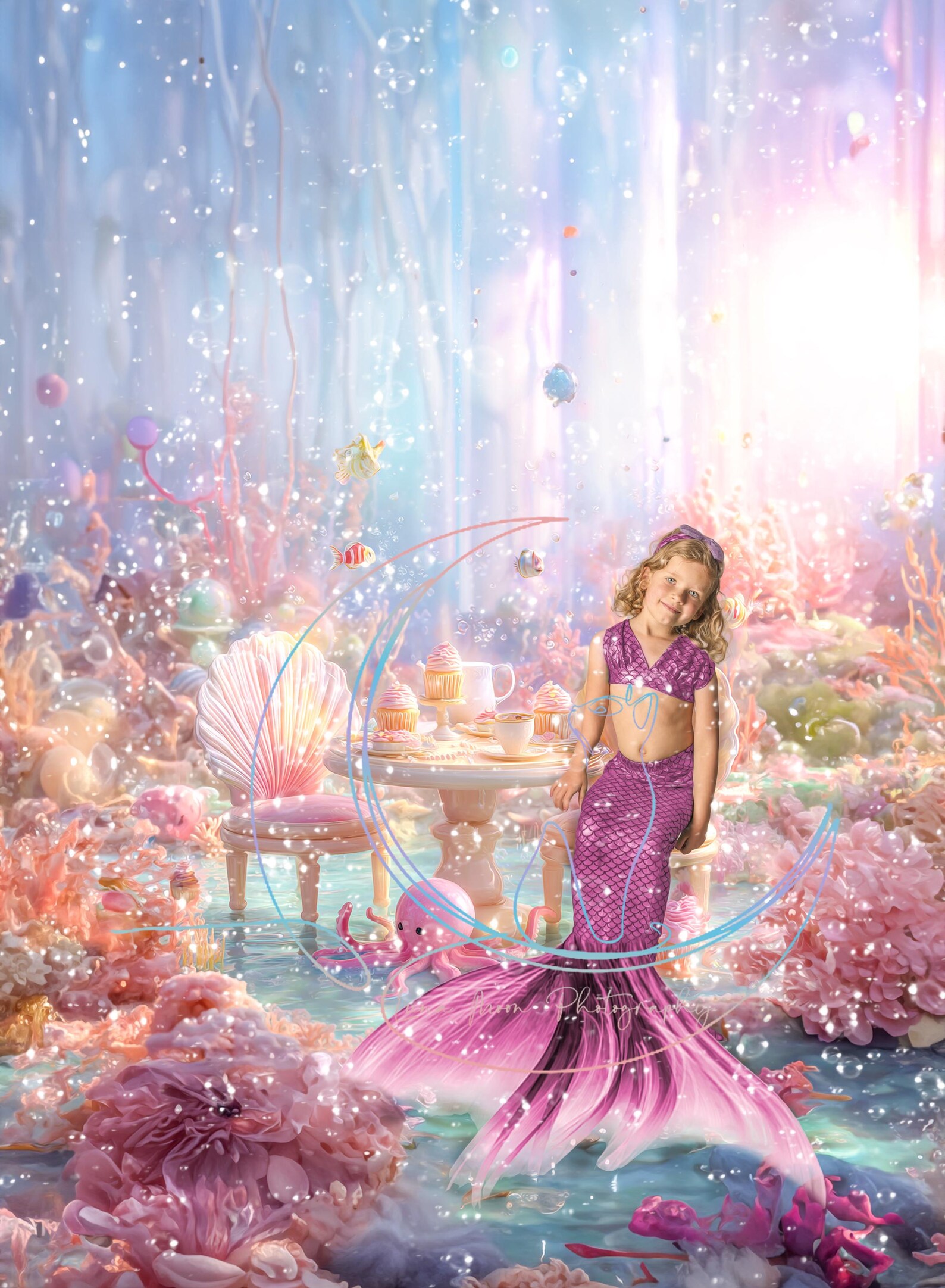 Mermaid Rainbow Backgrounds - Etsy Canada