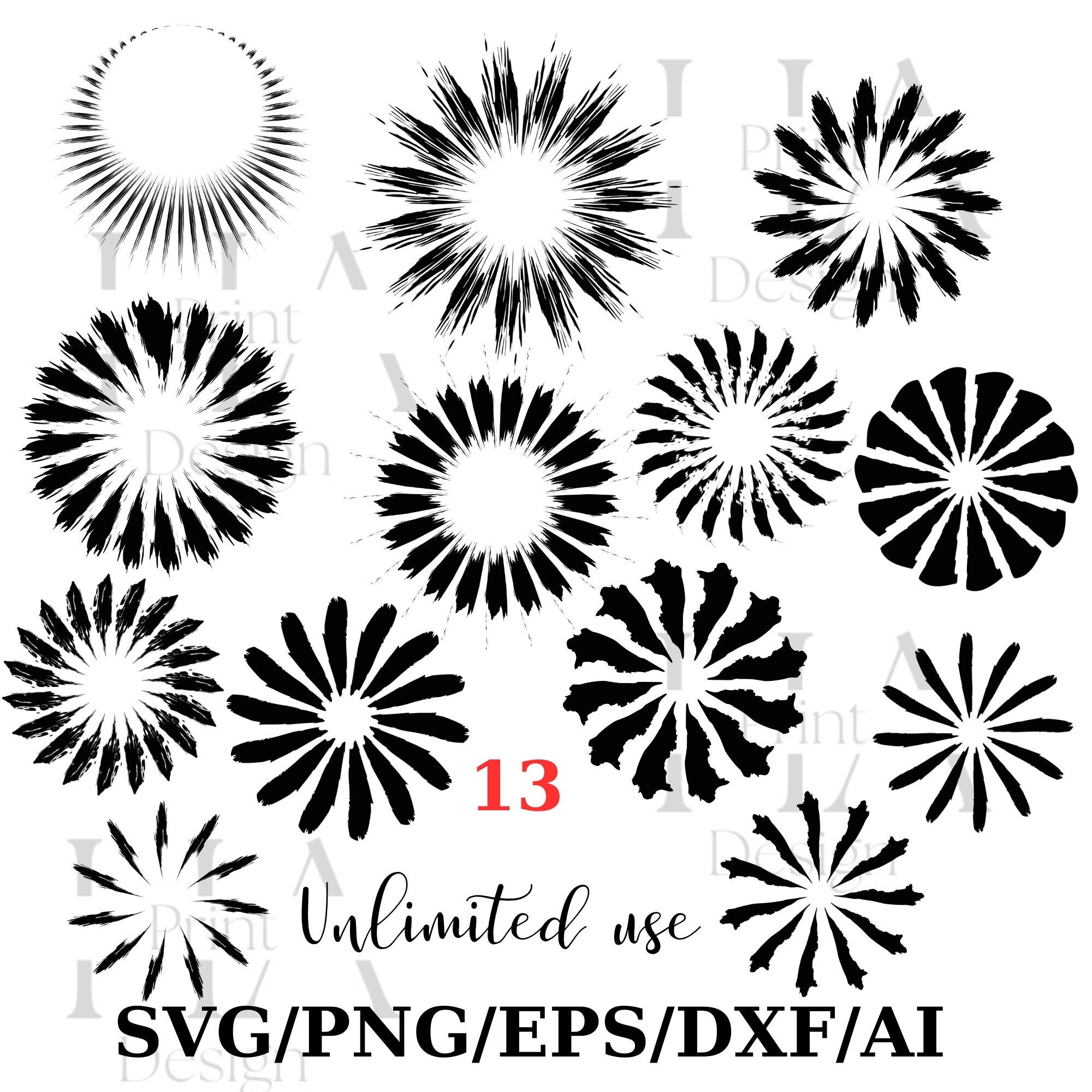 Black Sun Design, Sunburst SVG, Sun Ray, Celestial Sun PNG, Tribal Sun ...