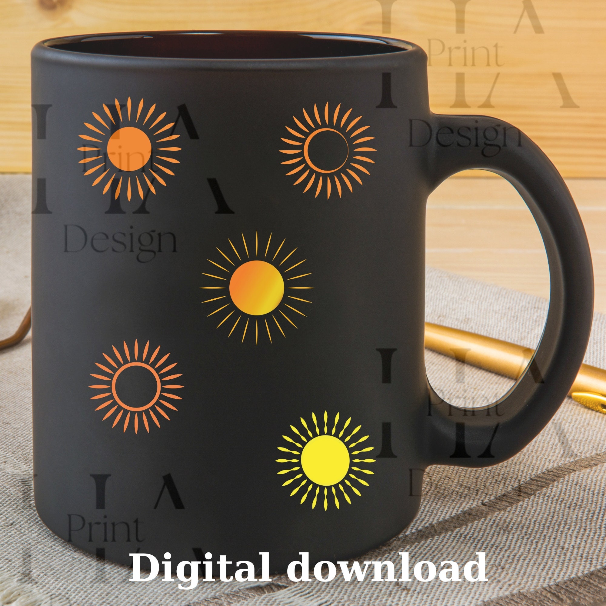 Sun SVG Sun PNG Sun Vector Sun Clipart Sun Illustration - Etsy