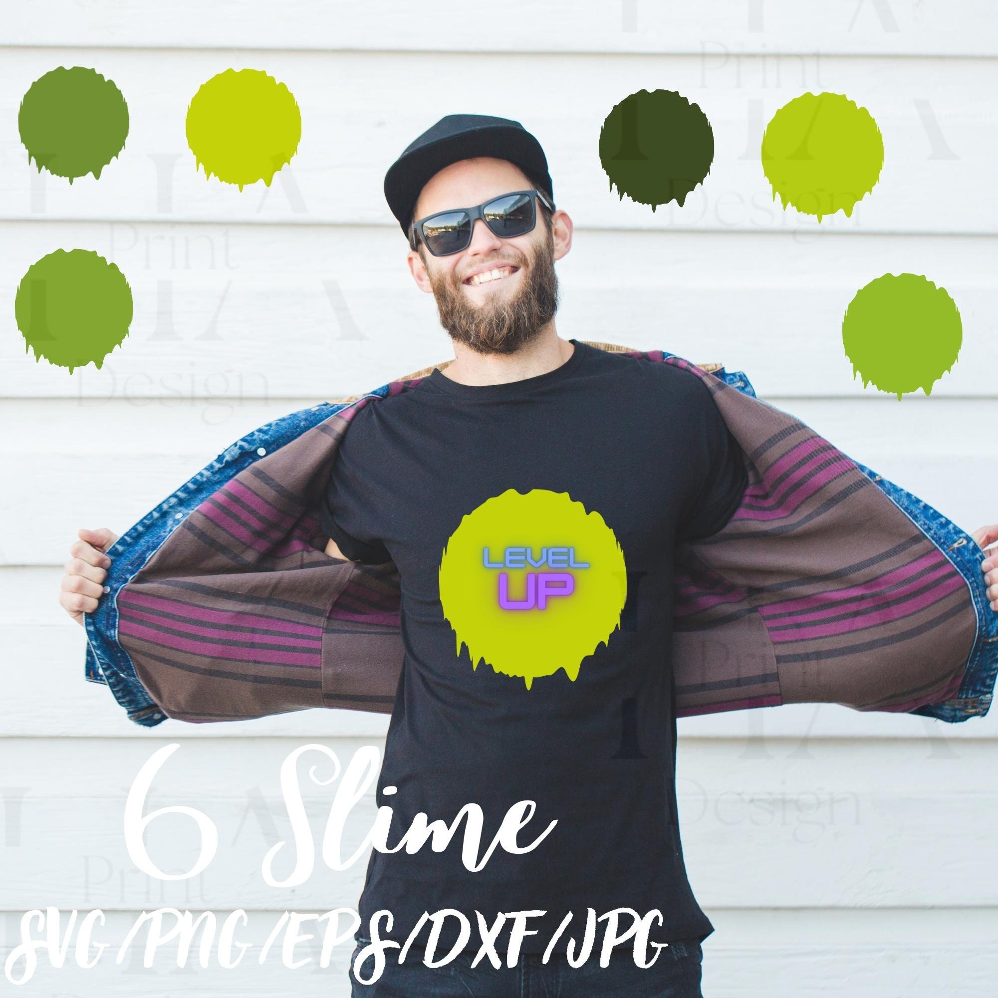 Green Slime SVG, Green Slime PNG, Transparent Slime Graphics, Digital ...