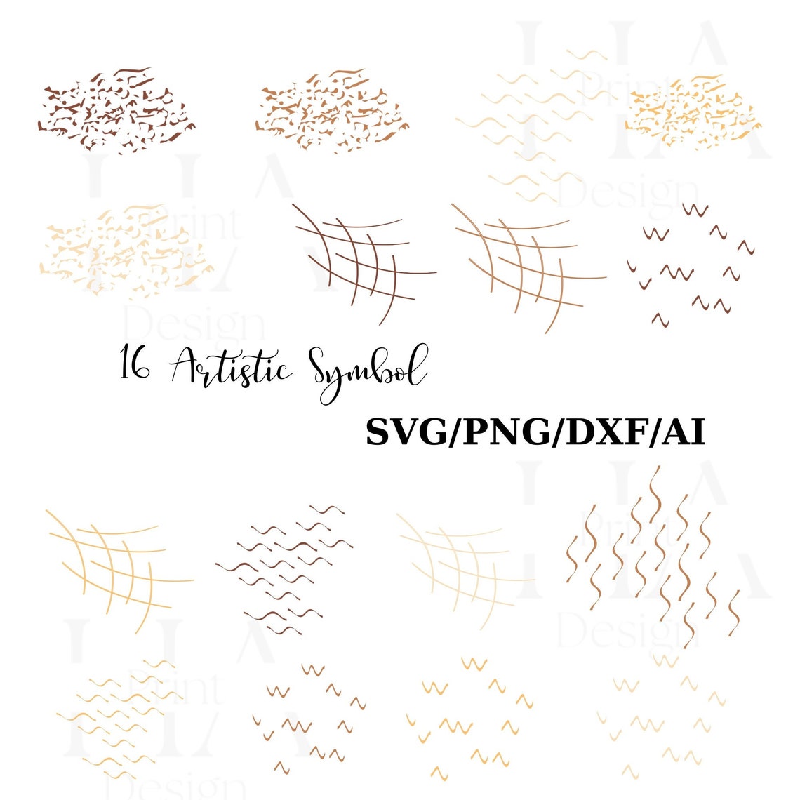 Artistic Symbols, SVG Symbols, PNG Symbols, Vector Symbols, Digital ...