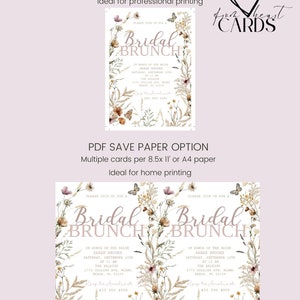 Citrus Bridal Shower Printable Invitation| Citrus Floral | Modern ...