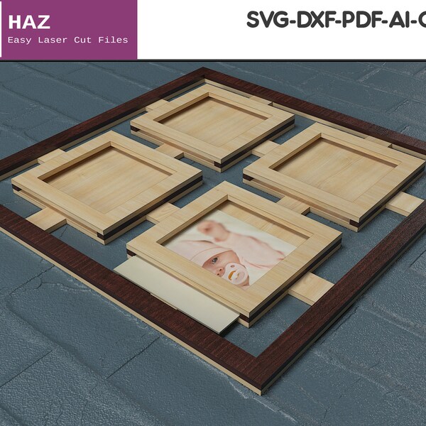 Small Picture Frame Svg File - Etsy
