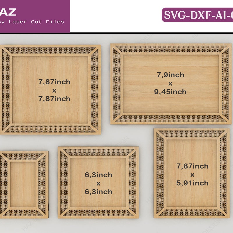 Photo Frames Svg - Etsy