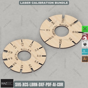 Ultimate Laser Calibration Bundle Kerf, Ramp, Thickness & More CO2 ...