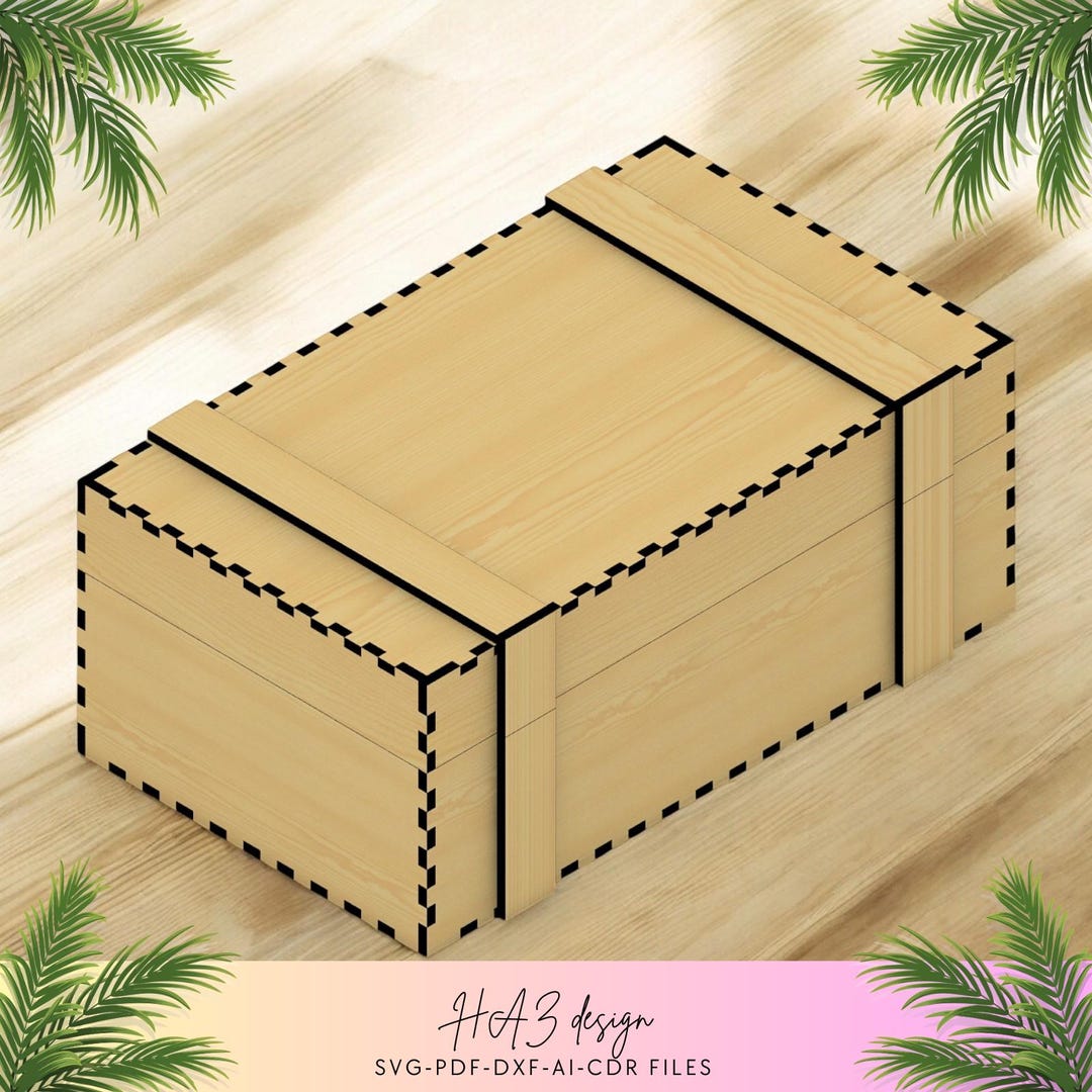 Laser Cut Box Template - Create Your Own Wooden Storage Boxes With ...