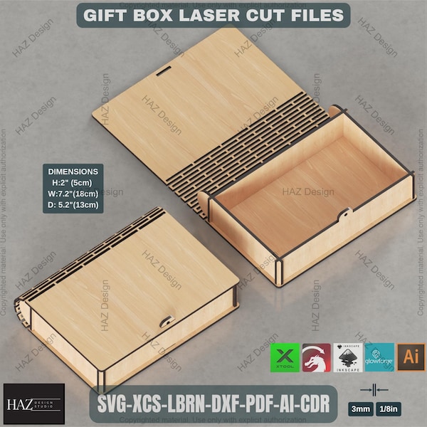 Memory Box Hinge Svg - Etsy