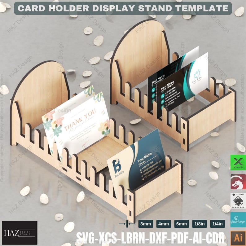 4-size Card Display Perfect for Retail, Showcasing Postcards & More ...