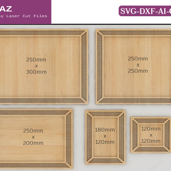 Pattern Frame - Etsy