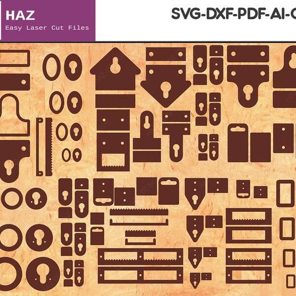 Sawtooth Laser Cut Hanger - Etsy