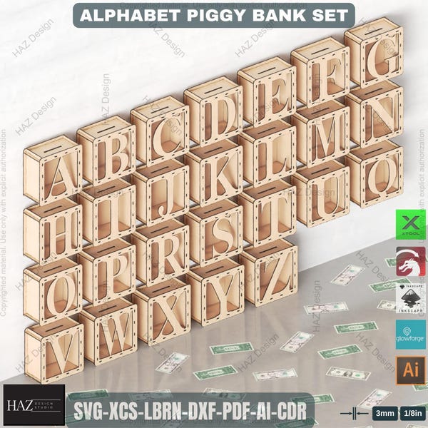 Piggy Bank - Etsy UK