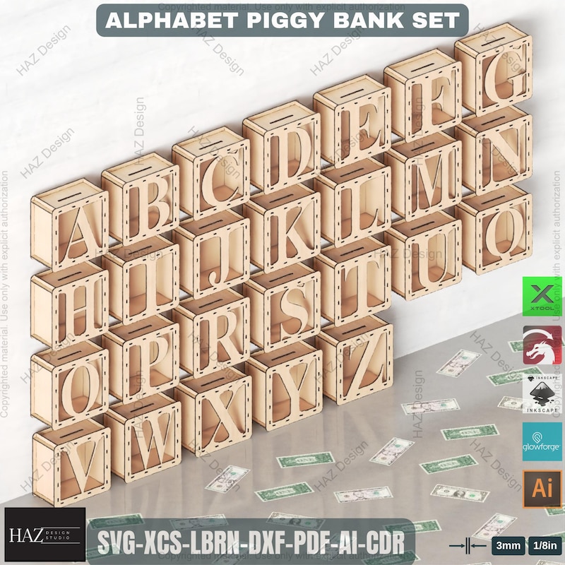 Piggy Banks Coins - Etsy