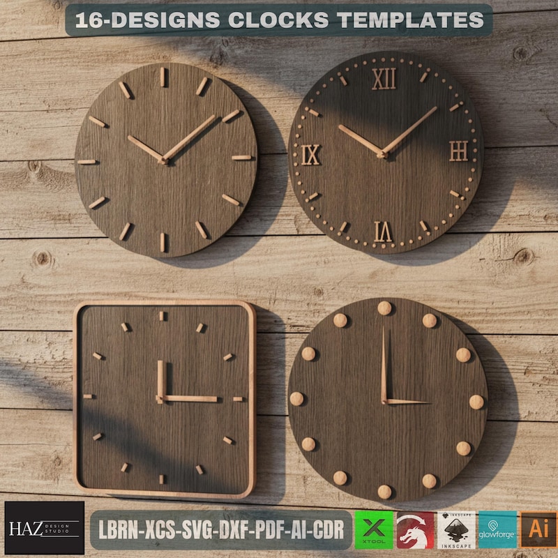 Acrylic Clock - Etsy