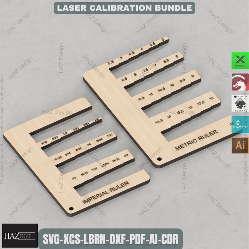 Ultimate Laser Calibration Bundle Kerf, Ramp, Thickness & More CO2 ...