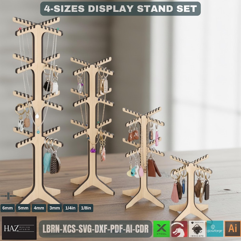 Key Racks Laser Cut File - Etsy