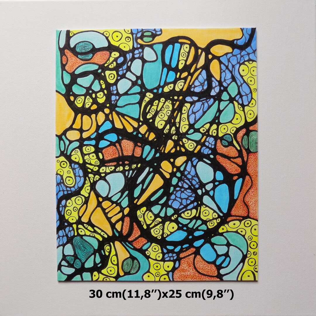 Canvas Drawings Esoteric Drawing Posirive Energy Yellow Drawings Bright ...