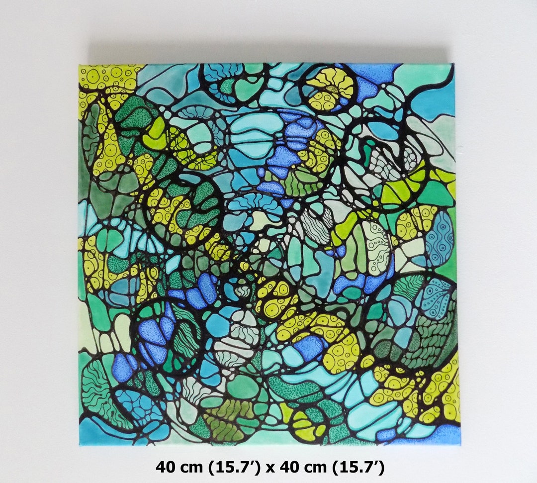 Esoteric Drawings Positive Energy Paintings Canvas Multicilored ...