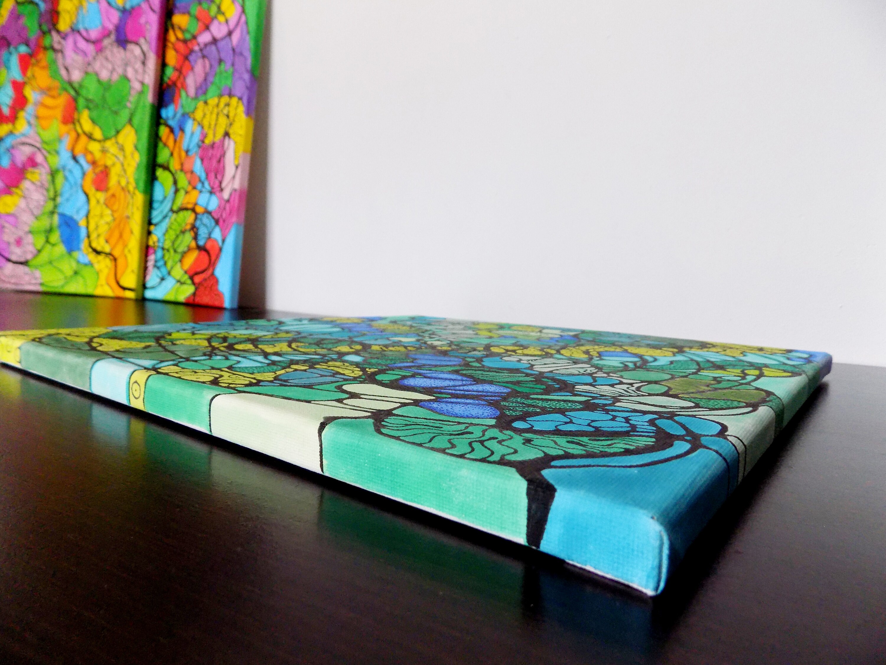 Esoteric Drawings Positive Energy Paintings Canvas Multicilored ...