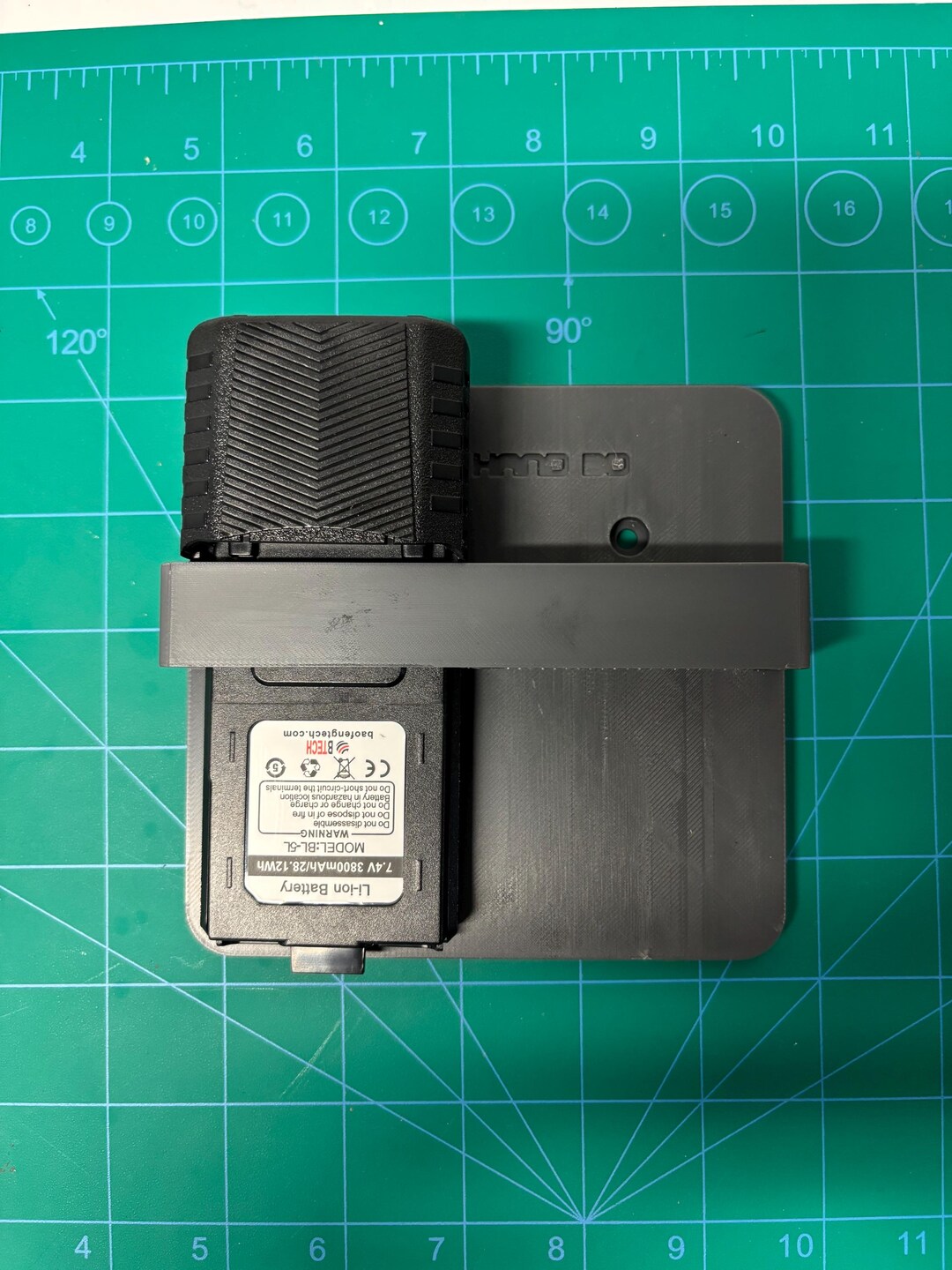 Mount for 2 Extended Capacity Battery Packs (BL-5L) (baofeng UV-5R ...