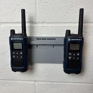 Wall Mount for 4 Radios HAM, Walkie-talkies, 2 Way Radios (baofeng UV ...