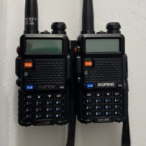 Baofeng UV-5R Radio Wall Mount - Two-way Radio Bracket - Etsy