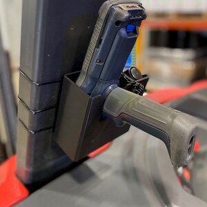 Forklift Handheld Scanner Mount V2 - Etsy