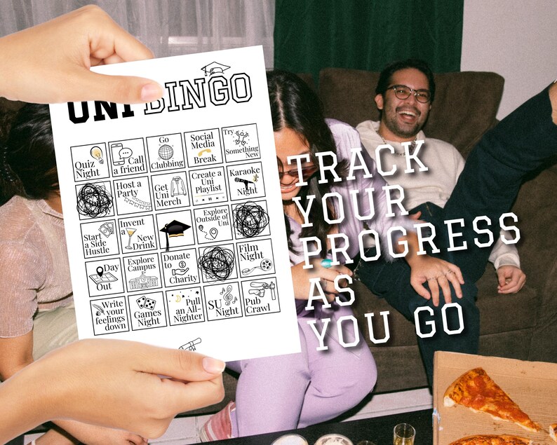 Uni Bingo Card, University Bingo, College Bucket List, University ...