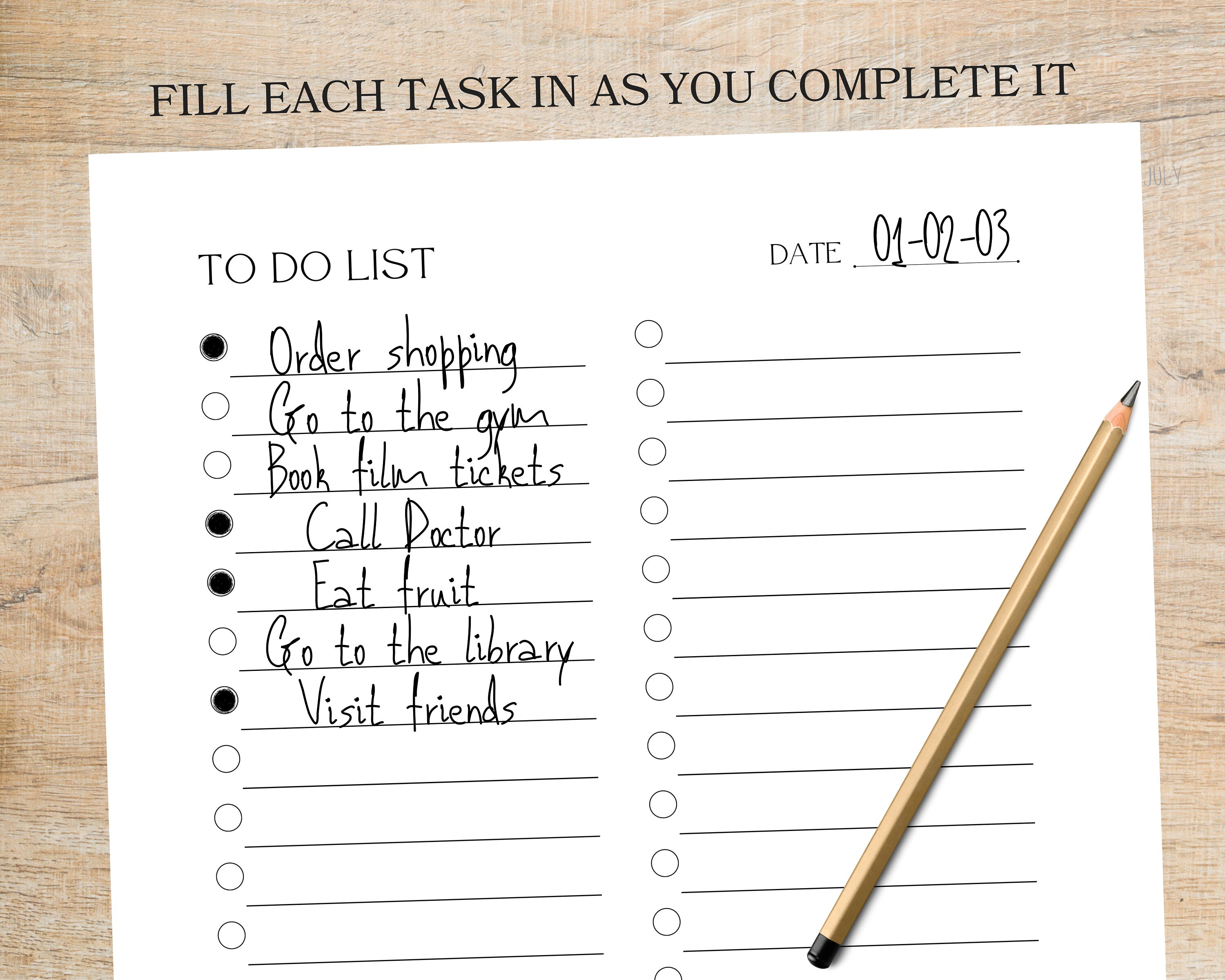 To Do List, Simple Printable Planner, Habit Tracking, ADHD Task Manager ...