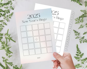 2025 DIY Bingo Card - Etsy