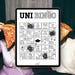 Uni Bingo Card, University Bingo, College Bucket List, University ...