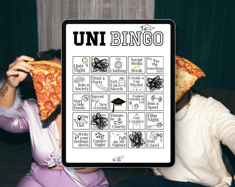 Uni Bingo Card, University Bingo, College Bucket List, University ...