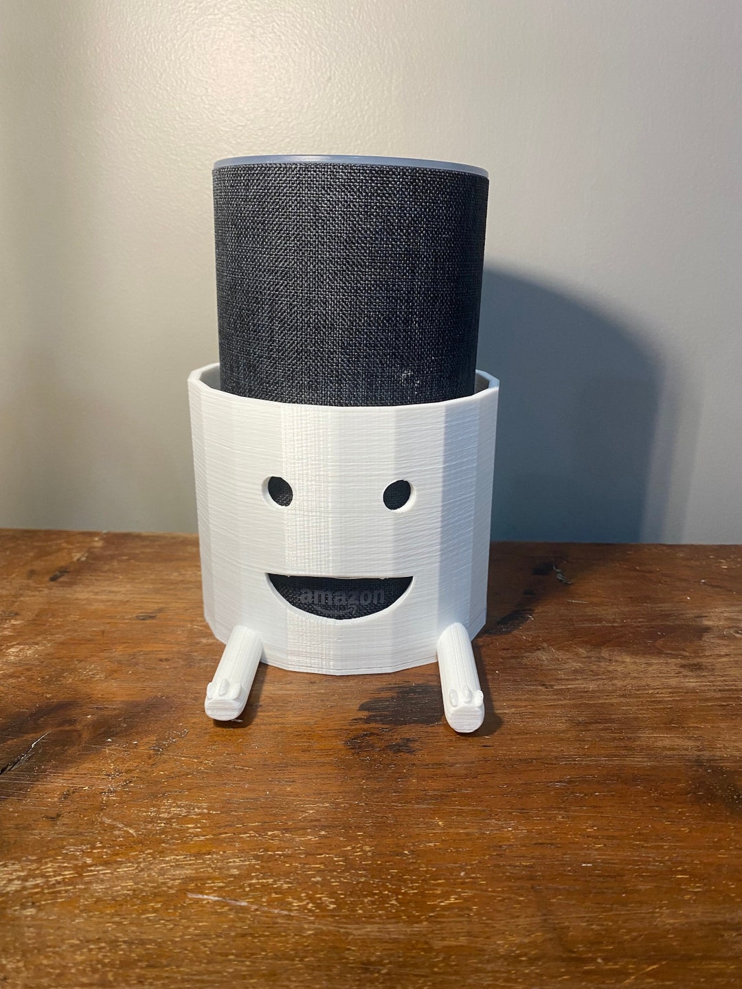 Cute Smiling Alexa and Phone Stand - Etsy